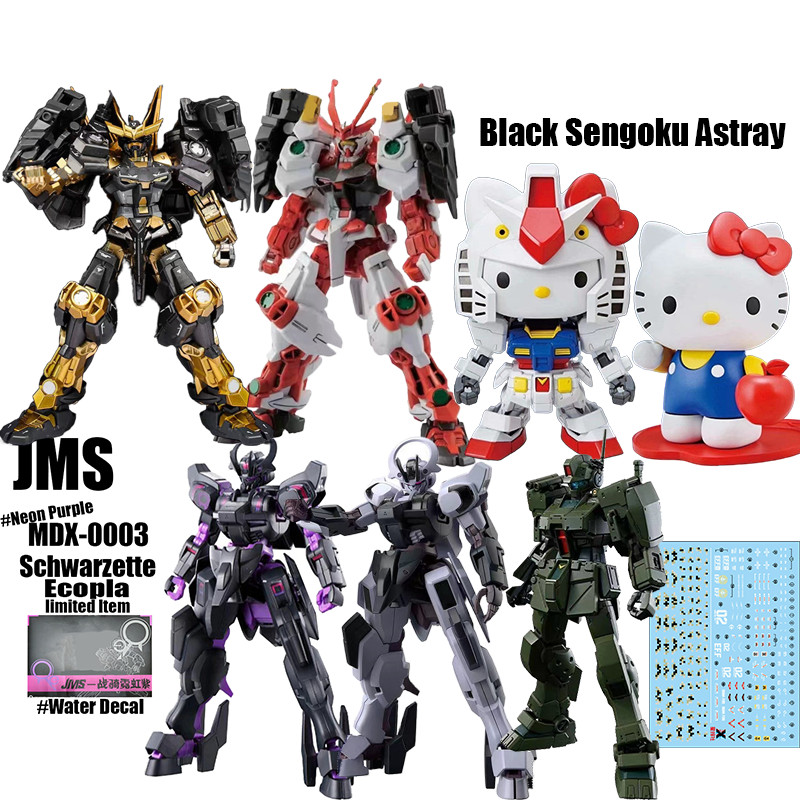 Hg Gundam Sengoku Astray Black Zaku II Schwarzette Hello Kitty RX-78-2 ...