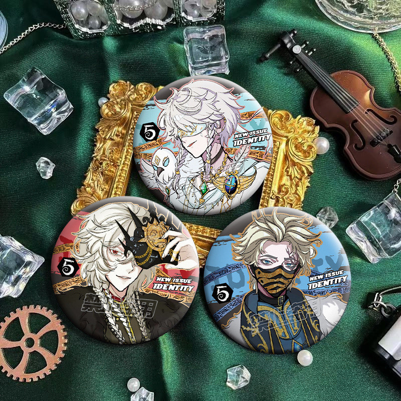 Identity V การ ์ ตูน Badge 58 มม.อะนิเมะของสะสมเข ็ มกลัดโลหะ Frederick ...