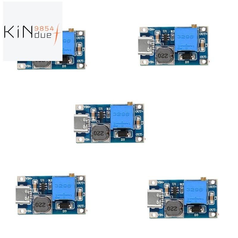 【kindue9854f 】5Pcs 2a DC-DC Step Up Boost Module พร้อม TYPE-C-USB, Step ...
