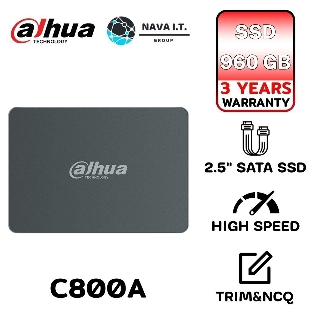 ⚡️กรุงเทพฯด่วน1ชั่วโมง⚡️ DAHUA C800A 960GB 2.5″ 3D TLC SATA III (6GB/S ...