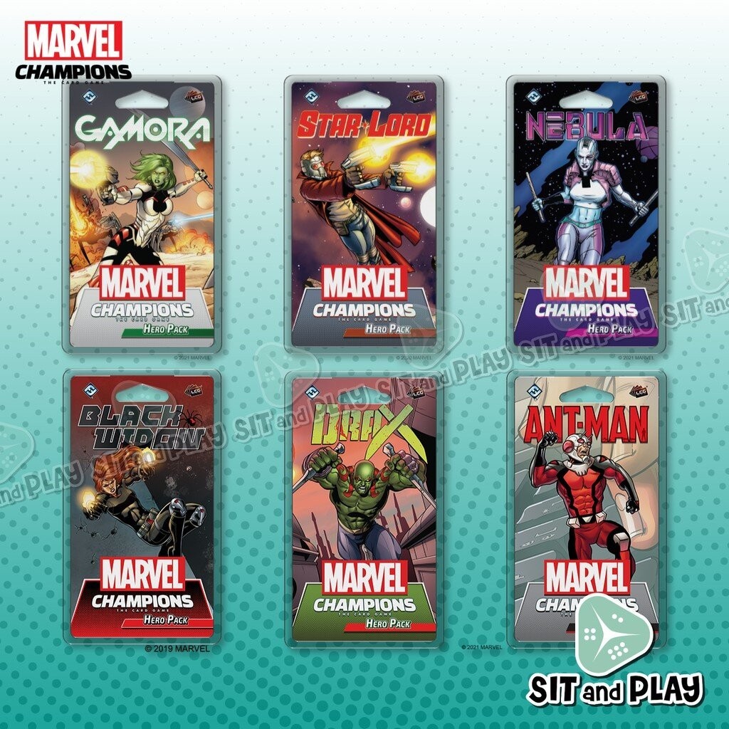 Marvel Champions The Card Game - Hero Pack ฮีโร่แพ็ค ภาษาอังกฤษ อยู่ใน ...
