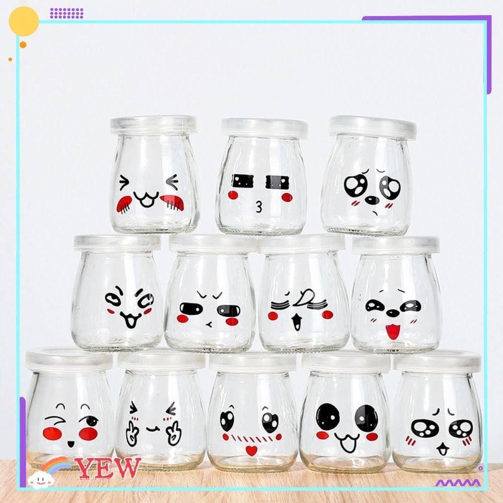 ใช่ ขวดพุดดิ้ง, ขวดอวยพร, ขวดพุดดิ้งทนอุณหภูมิสูง, พร้อมถ้วยเก็บฝา S ...