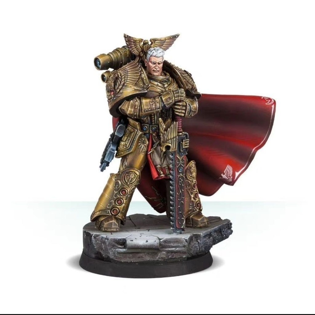 Warhammer 40K Genetic Original Body Roger Dorne Soldier White Model ...