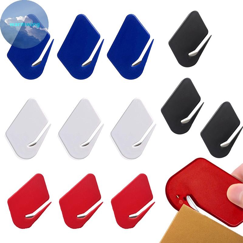 Warmwing Mini Plastic Letter Opener Sharp Mail Envelope Opener กระดาษความปลอดภัยเครื่องตัด ...