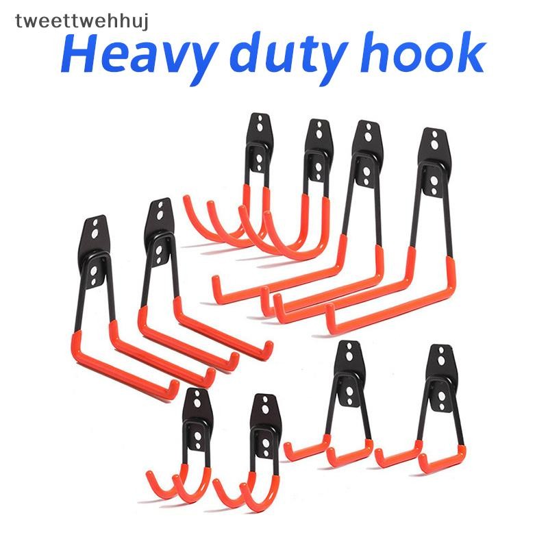 Tw Heavy Duty ตะขอโลหะโรงรถ Wall Mount จักรยานแขวน Hooks Wall Mount ...