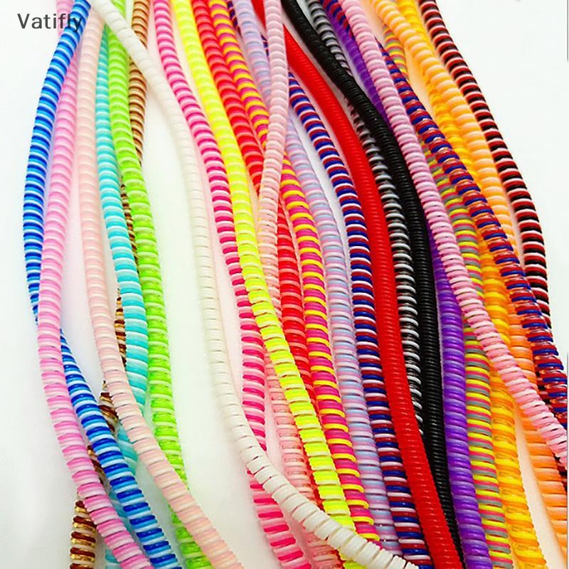 ใหม่ 1.15M Cable Protector Bobbin Winder Data Line Case Rope Protection ...