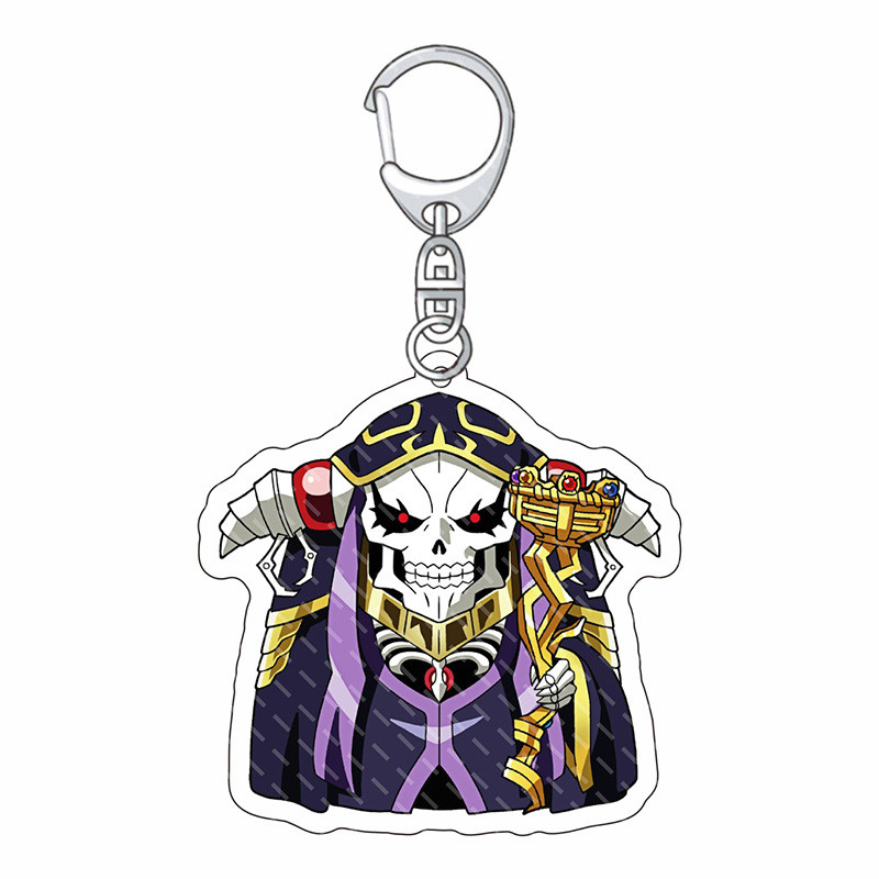 พวงกุญแจอะคริลิคของ Overlord Undead King Bone Aotian Yarbed | Shopee ...