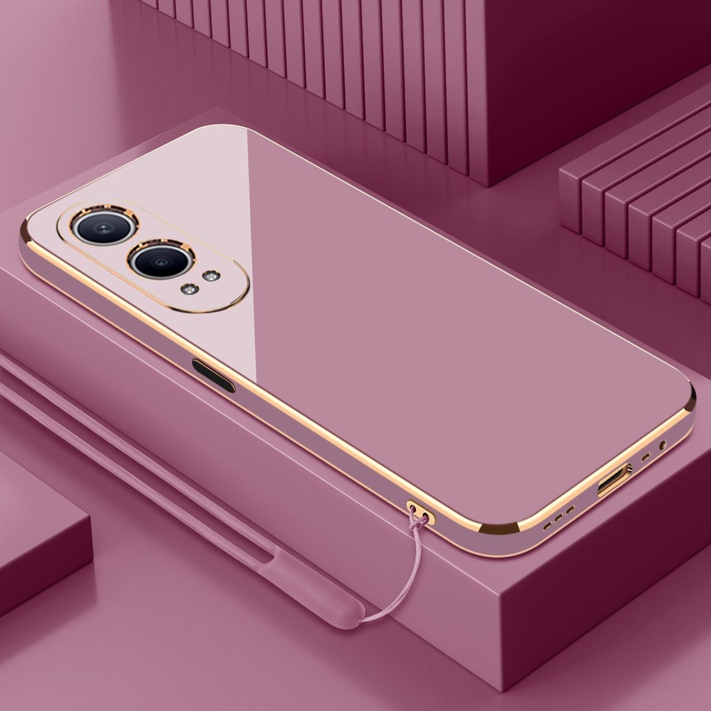 เคสโทรศัพท์ Oppo K12x 5g ขอบตรง บาง Pjt110 เรียบง่าย ป้องกันการตก Oppo