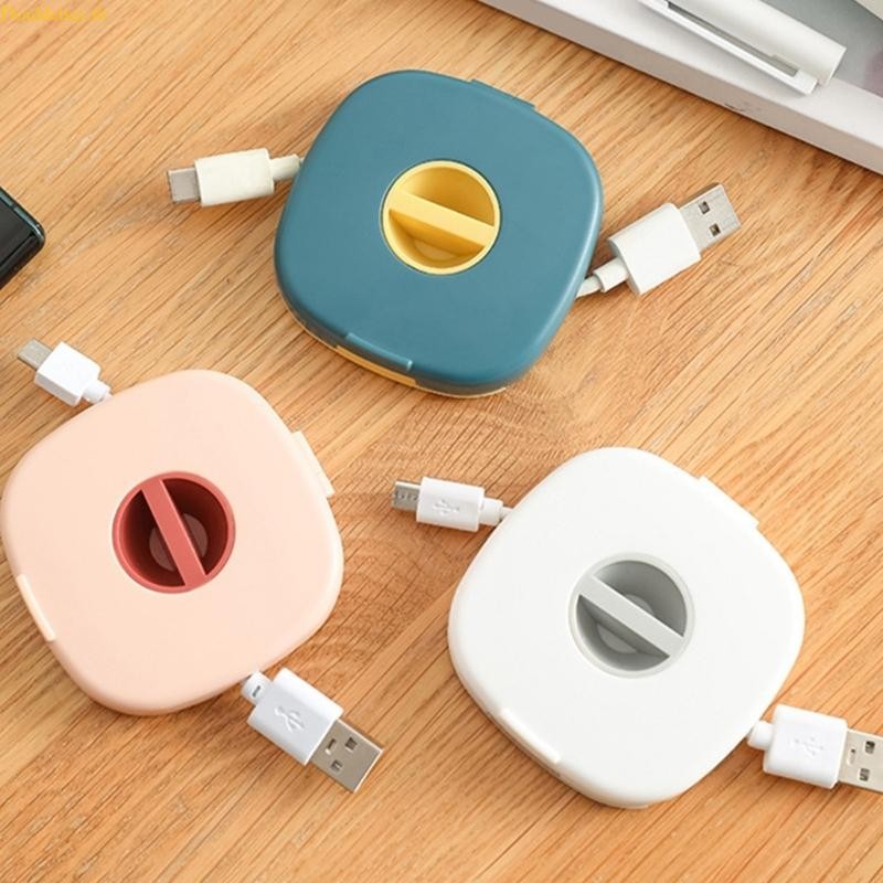 Doublebuy Small Retractable Cable Reel Data Cable Charging Wire ...