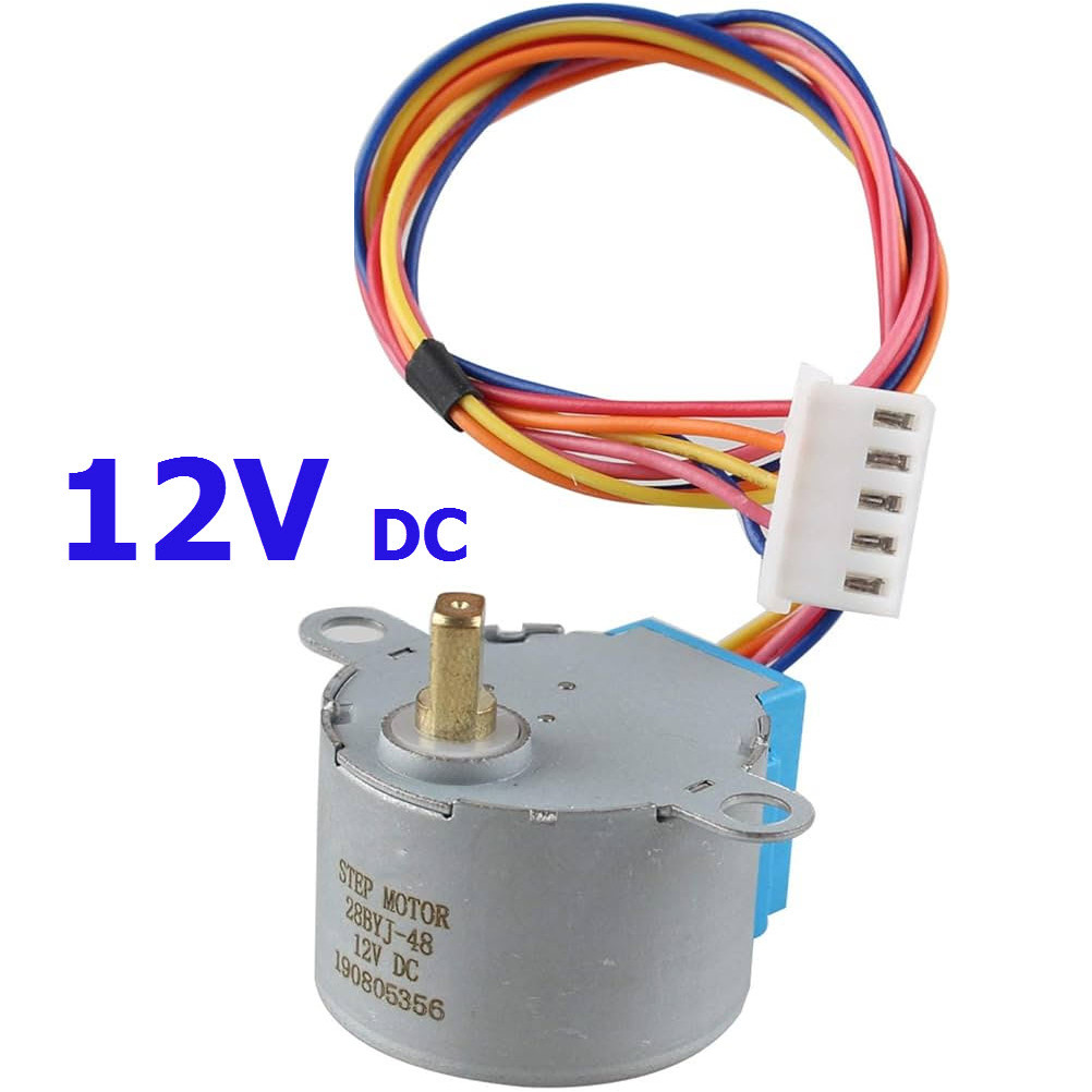 Stepper Motor 4-phase 12V (28BYJ-48-12V) | Shopee Thailand