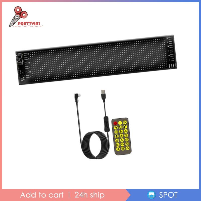 [Prettyia1] รถ LED Matrix แผง DIY Pre Made ภาพเคลื่อนไหวข้อความผลที่มี ...