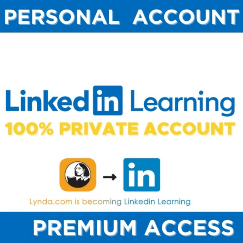 Linkedin Learning Premium (formerly Lynda ) Private Account | Shared account | Access All Course ...