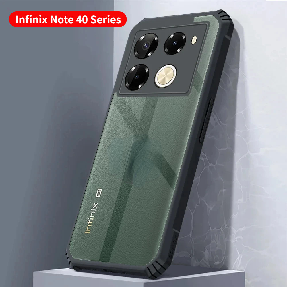 ปลอก Infinix Note 40 Pro Plus 5G 4G 2024 กรณีอะคริลิคโปร่งใสสําหรับ ...