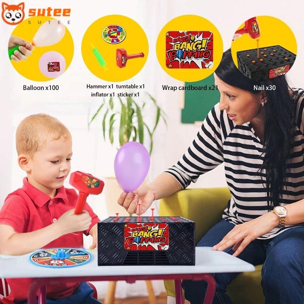 Sutee Dont Pop The Balloon Game, ตีบอลลูนเกมพลาสติก Wack a Balloon Game ...
