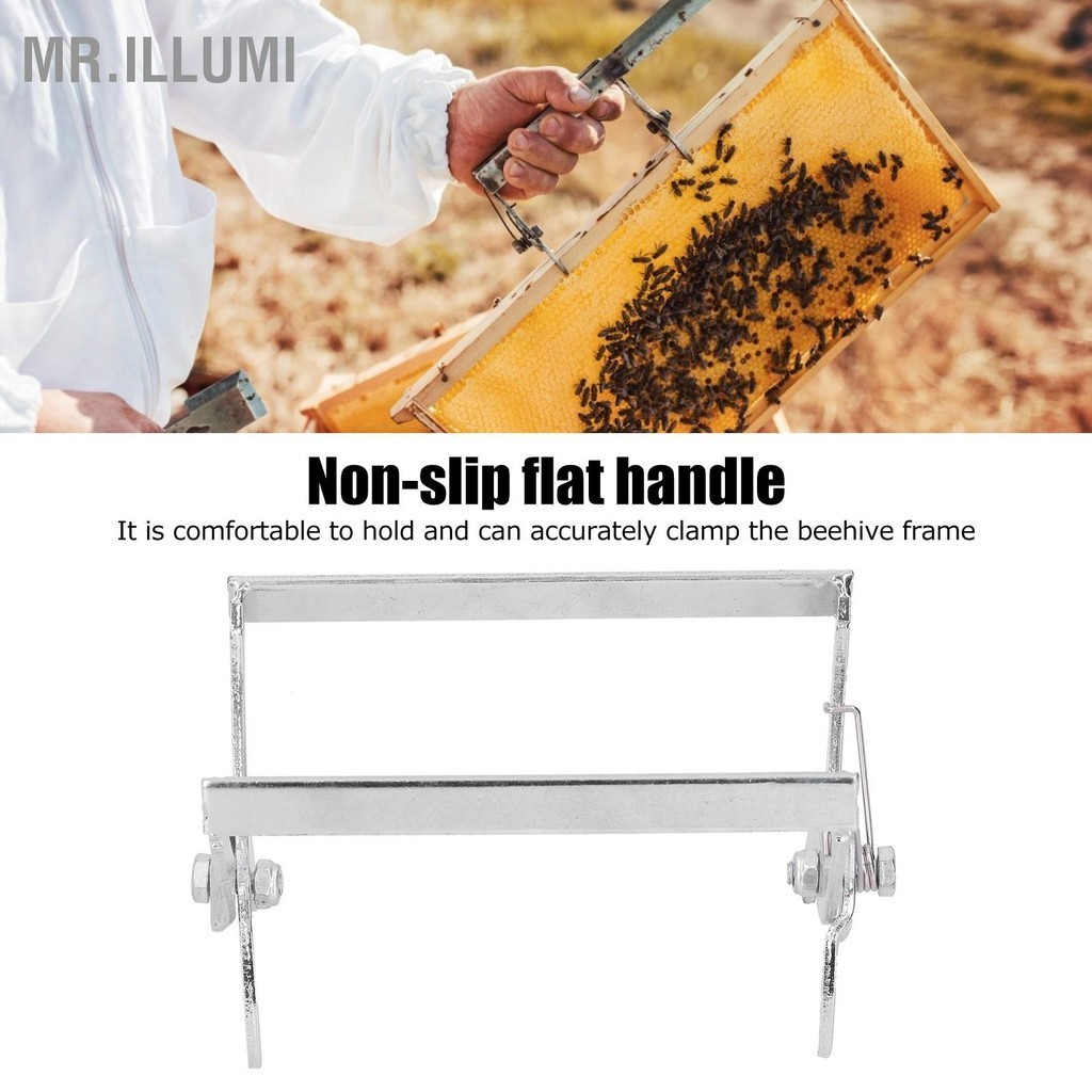 MR.ILLUMI Bee Frame Lifter สแตนเลส Beehive Comb Clip Grip เครื่องมือ ...
