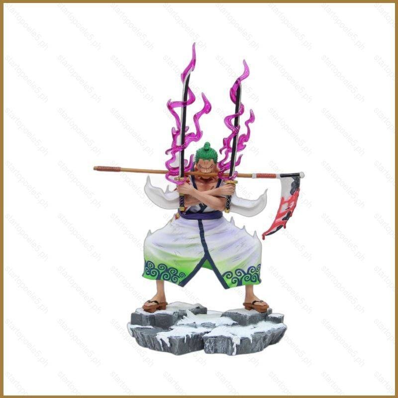 One Piece Roronoa Zoro Action Figure Battle Ver Purgatory Demon Slash ...