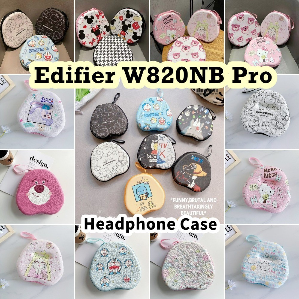 สําหรับ Edifier W820NB Pro หูฟังการ ์ ตูนน ่ ารัก Earpads กระเป ๋ าเก ็ ...