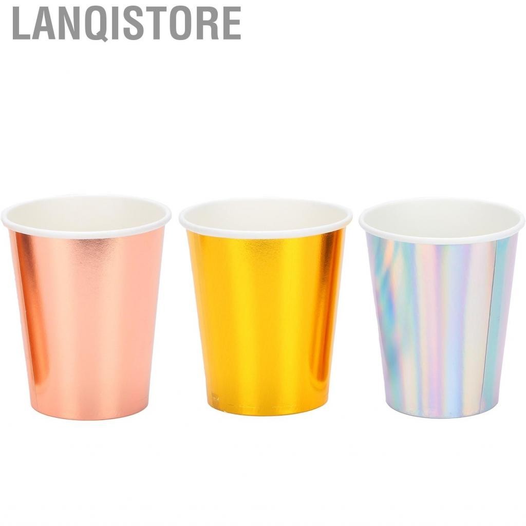 Lanqistore Disposable Cups Compostable Paper Party Cup 20pcs for Tea ...