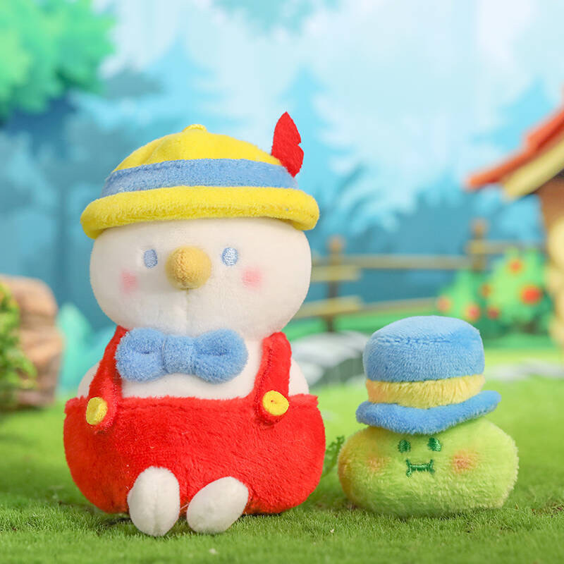 Popmart BOBO & COCO Fairy Tale Book Plush Pendant Mystery Box ยืนยันสไต ...