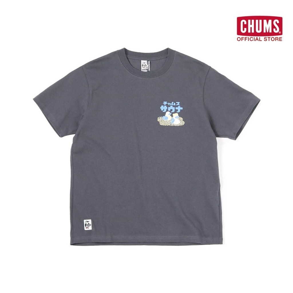 Chums Sauna T-Shirt / เสื้อยืดคอตตอน เสื้อหนา คุณภาพดี ผ้าฝ้าย Cotton USA ลายการ์ตูน ออนเซ็น ...