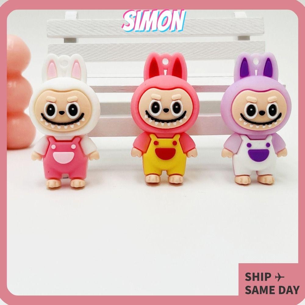 Simon Labubu Keychain, การ ์ ตูน PVC Labubu กระเป ๋ าจี ้ , ความคิดสร ้ ...