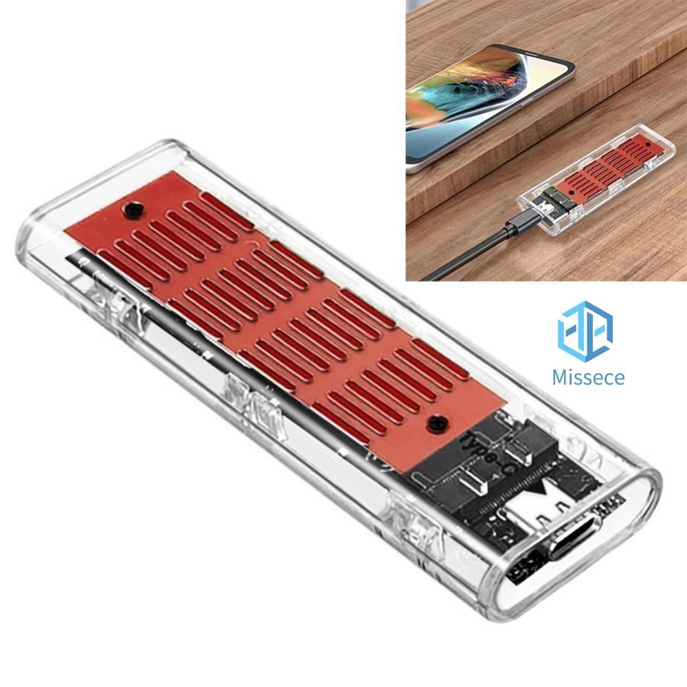 M.2 NVME เคส SSD ภายนอก M-Key Hard Disk Case NVME PCIE Mobile M2 SSD ...