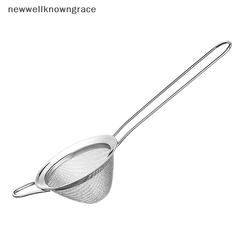 Newwellknowngrace Fine Mesh Stainless Steel Conical Strainer Cocktail ...