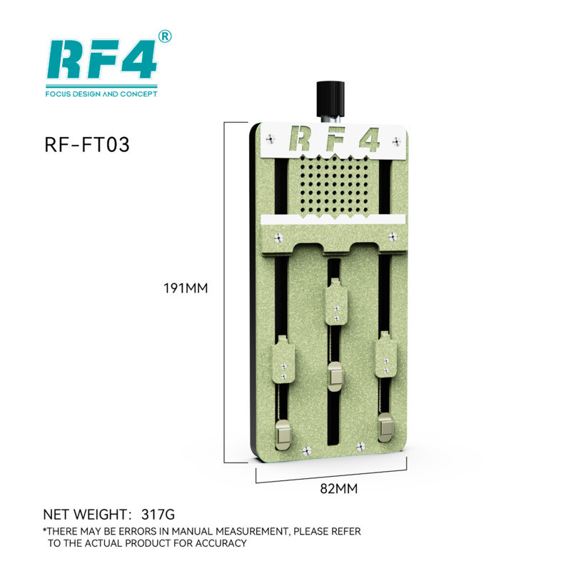 Rf4 RF-FT03 Universal Bidirectional Fixture สําหรับ PCB Board Holder IC ชิป CPU กาวกําจัด BGA ...