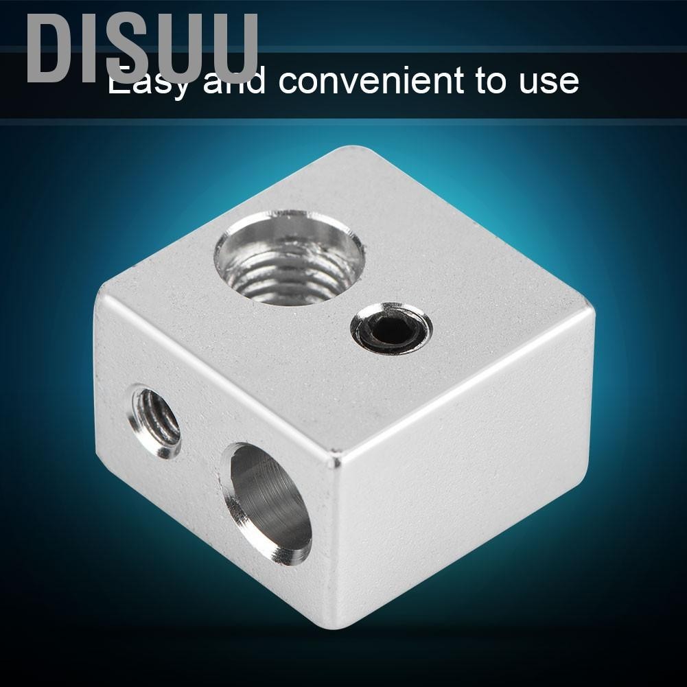 Disuu MK10 Extruder Hotend เครื่องทำความร้อน 20x20x13 มม.อลูมิเนียม BEA ...