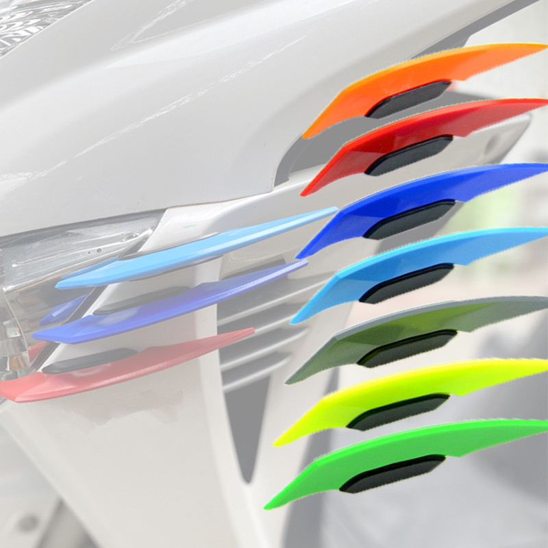 YJ Motorcycle Winglets Fairing Side Spoiler Wind Wing Stickers For Bmw ...