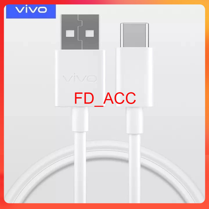 Fd สาย VIVO แท้ FAST CHARGING TYPE C / VIVO USB TYPE-C FAST CHARGING V19 V17 S1 PRO X50 DATA ...