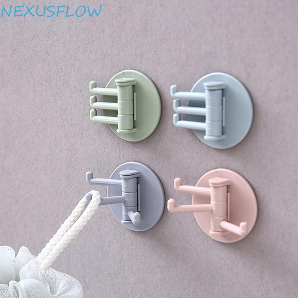 Nexusflow ตะขอติดผนังหมุนได้ Creative ติดผนัง Self กาว Key Tobeist ชั้นเก็บของ | Shopee Thailand