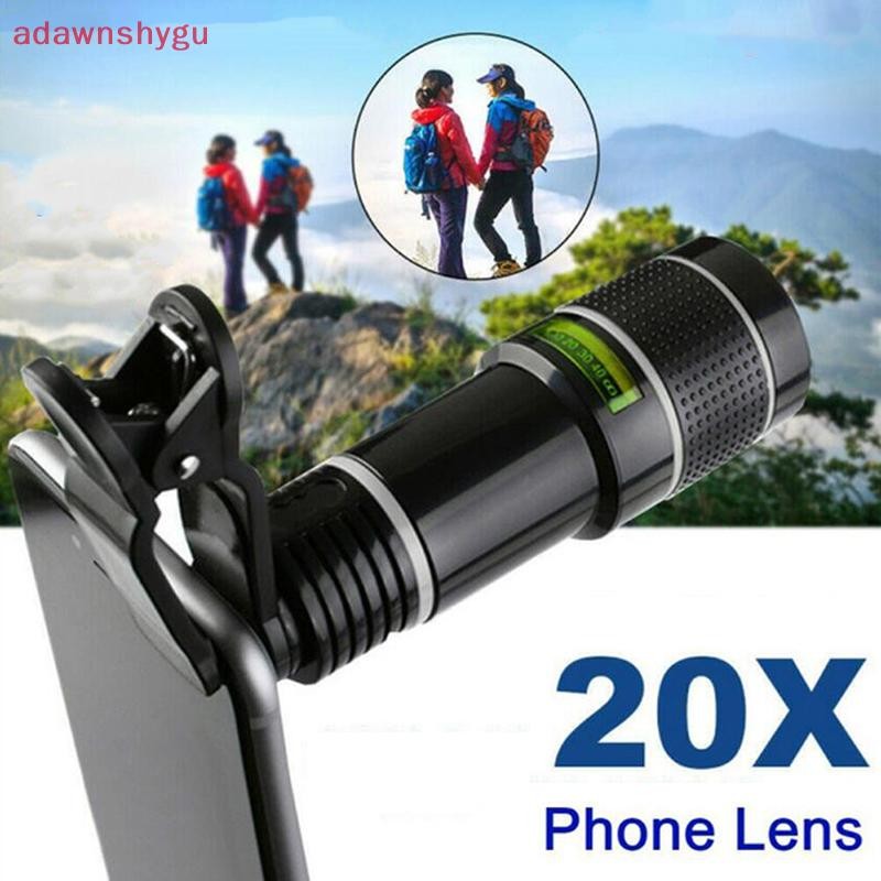 Adagu 20x Zoom HD Universal สมาร์ทโฟน Optical Camera Telephoto Clip ...