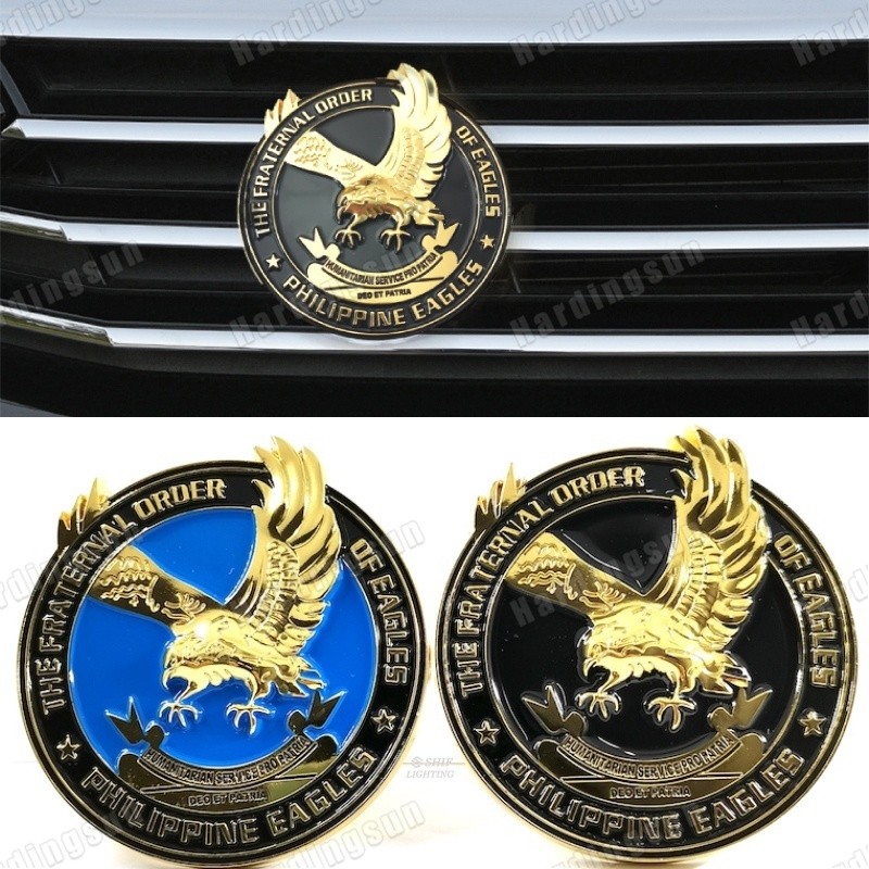 1 x TFOE-PE กระจังหน้าสัญลักษณ์ฟรี Masons Philippine Eagles Emblem ...