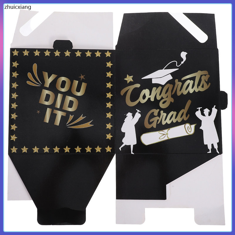 กล่อง Ballot ที่สําเร็จการศึกษา Centerpieces Congrats Candy Box ตกแต่ง ...