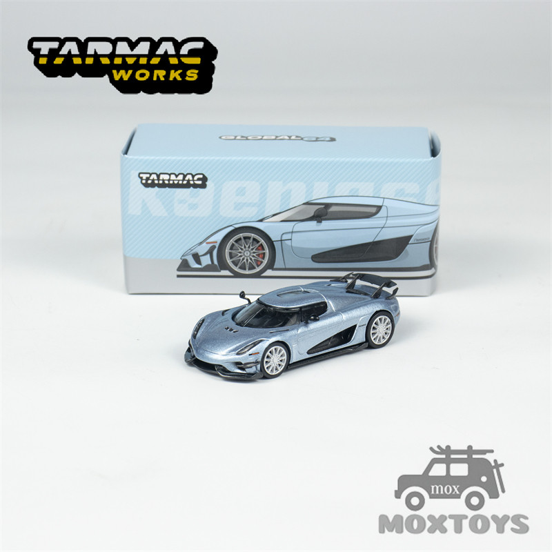 Tarmac Works 1:64 Regera Light Blue Metallic รถโมเดลDiecast | Shopee ...