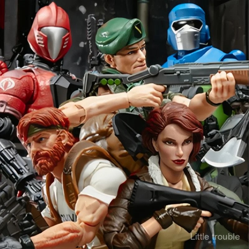 ฟิกเกอร์อนิเมะ Hasbro Gijoe Classified Series ใหม่ ฟิกเกอร์ G.L.Joe ...