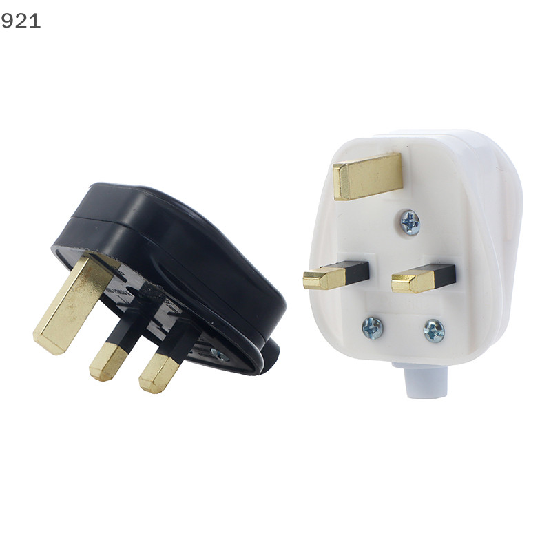 Nuannubbb England ที่ถอดออกได้ปลั๊กเชื่อม Type G สีขาวสีดํา 3 Pin UK ...