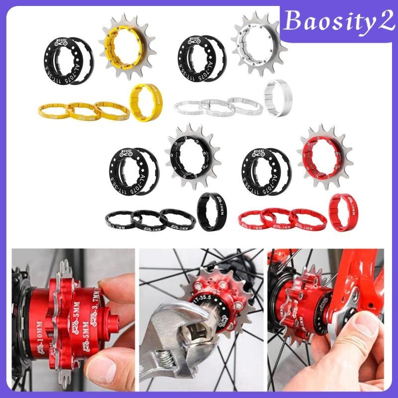 [Baosity2 ] 14t Single Speed Flywheel Adapter Cassette Freewheel Hub ...