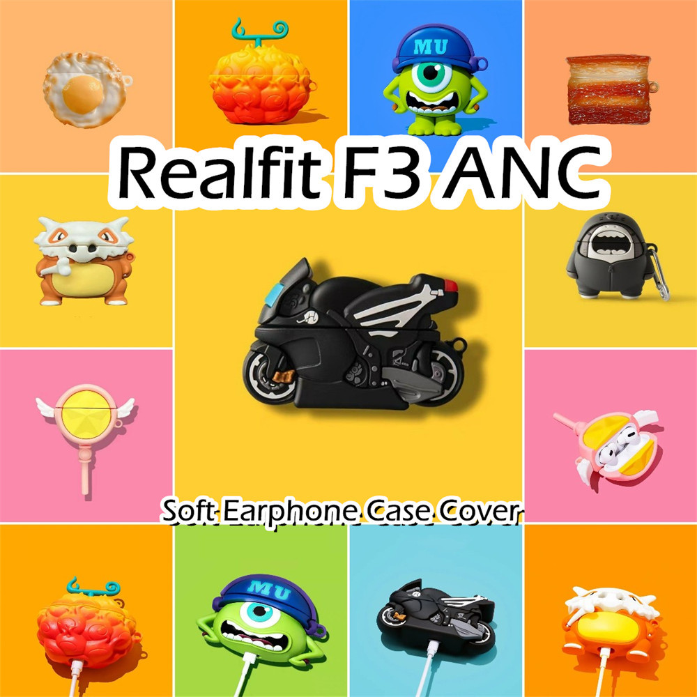 พร้อมส่ง! นําไปใช้กับ Realfit F3 ANC เคส Case เคสหูฟัง การ์ตูนง่าย ...