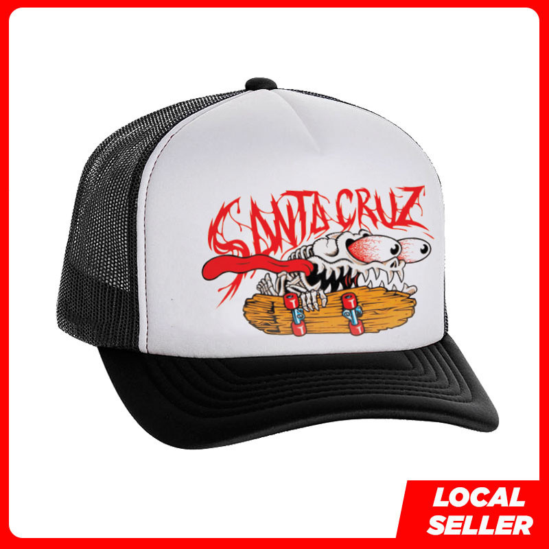 หมวก Santa Cruz Rats Topi Skate Snapback Trucker JNDH | Shopee Thailand
