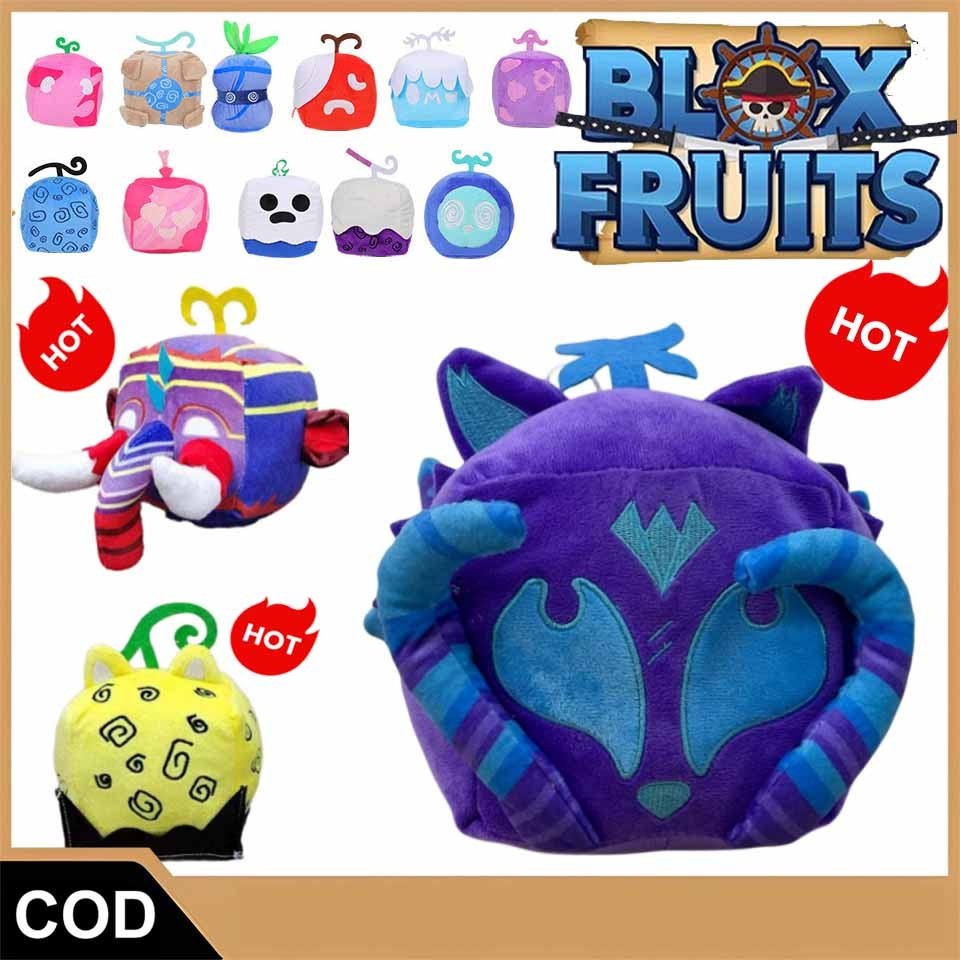 【COD】Blox Fruits Plush ตุ๊กตากอด Blox Fruits Plushies Blox ผลไม้ตุ๊กตา ...