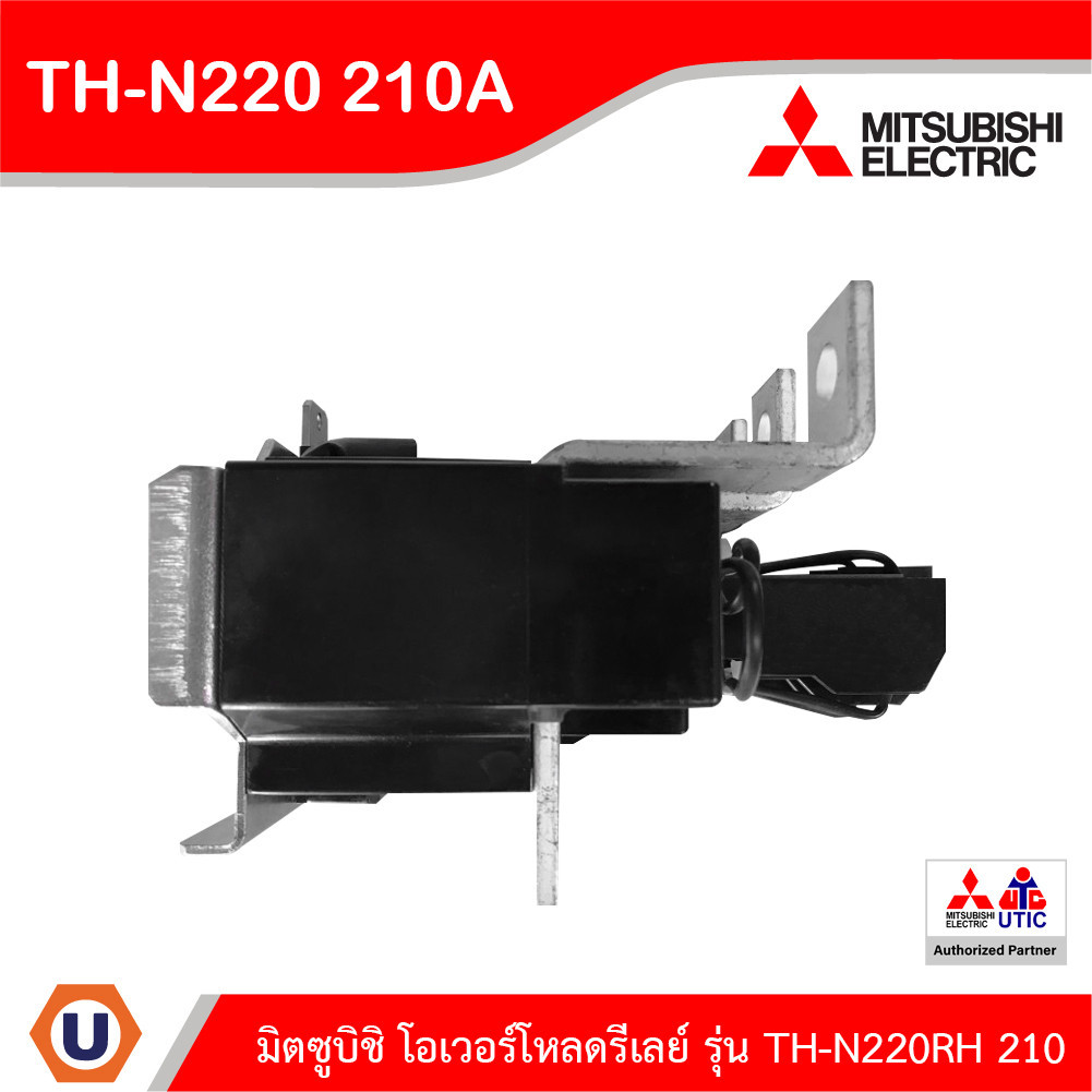 Mitsubishi Overload Relay, TH-N220, 2 Elements, 1NO+1NC, Current ...