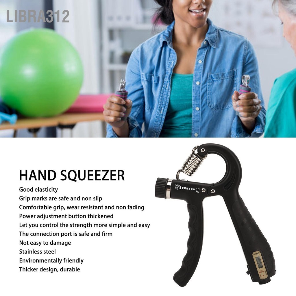 Libra312 Grip Strength Trainer R รูป Hand Strengthener Squeezer สำหรับ ...