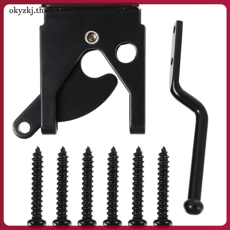 Leverage Heavy Duty บานพับ Self Locking Gate Latch รั้วไม้ Latches ...