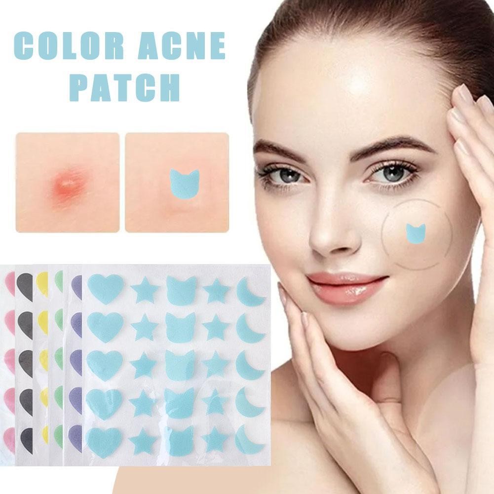 Pe สี Opposite Sex Acne Patch แผ่นแปะสิว Star Love Acne Care Patch ...