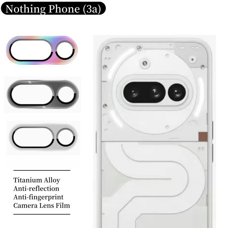 สําหรับไม่มีอะไรโทรศัพท์ 3A กล้องเลนส์ Protector กรณีกลับกระจกนิรภัย ...
