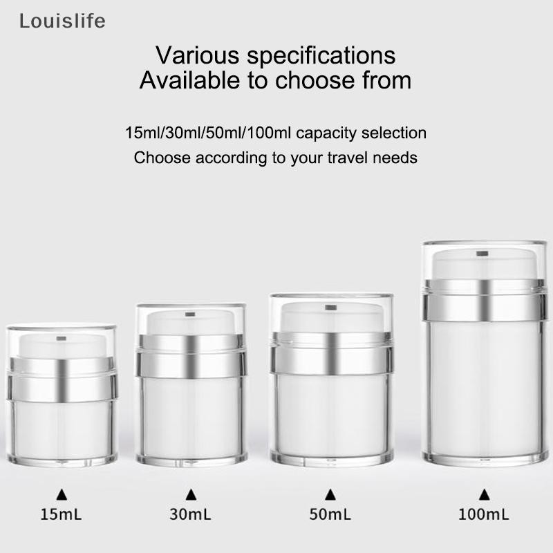 Llph 15กรัม/30กรัม/50กรัม/100กรัมสูญญากาศครีมขวดกดโลชั่นขวดใบหน้าครีมย่อยขวดโลชั่นขวดไม่มีฟาง แอ ...