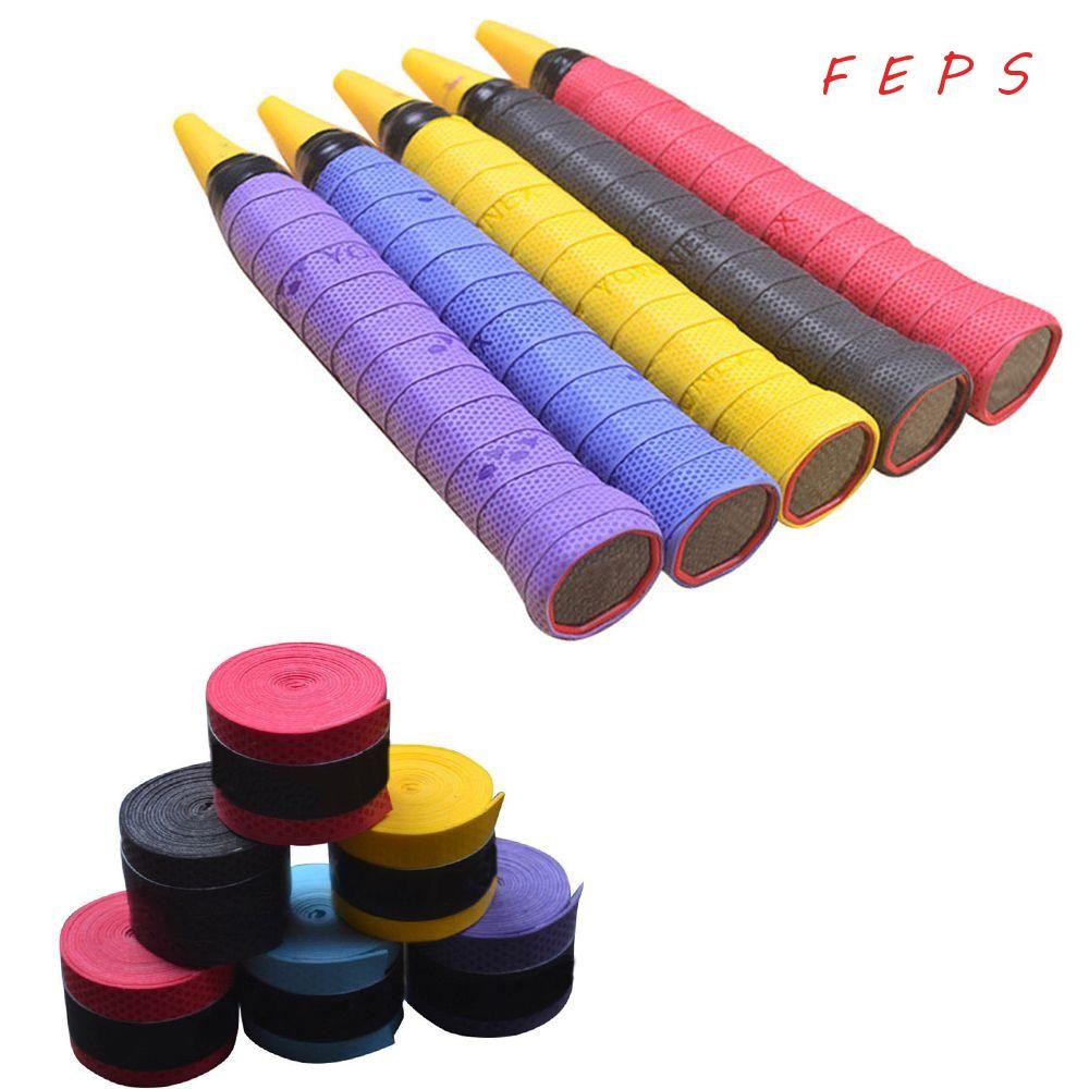 Feps 5 ชิ้นสีสุ่มแบดมินตันไม้เทนนิส Overgrip Professional สีสันยี่ห้ออุปกรณ์เสริมกีฬา | Shopee ...
