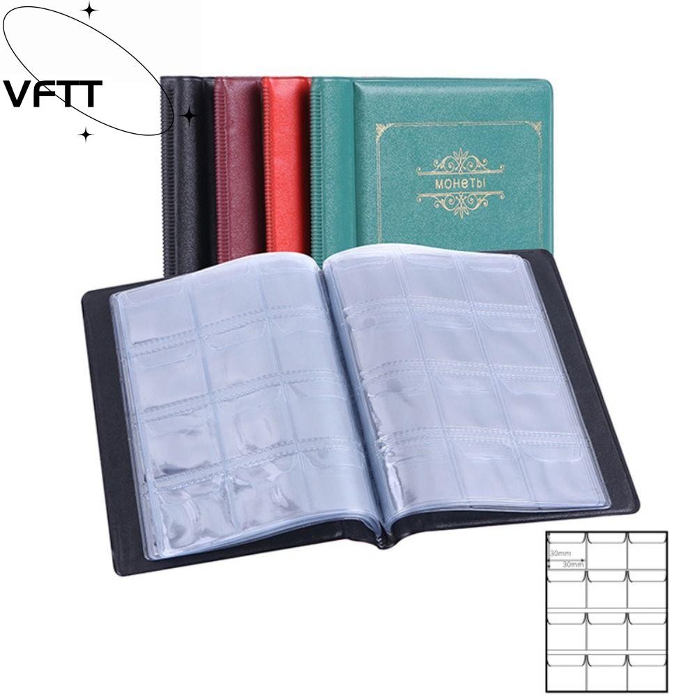 หนังสือสะสมเหรียญ VFTT ของขวัญสมุดใส่เหรียญคุณภาพสูงสมุดเงิน 10 หน้าที่ ...